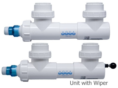 AQUA UV 15-WATT - UV - 2" - WIPER (A00013-WHITE)