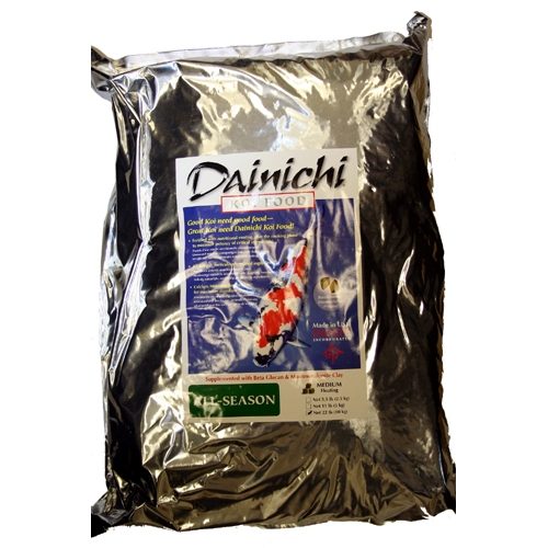 Dainichi All Season Koi Food, Medium Pellet 22 lbs