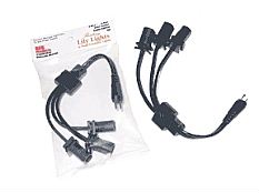 3-Way Outdoor Cable Splitter for Floating Lily Lights - Gardenponds.com
