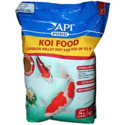 API POND | Pond Care | Koi Fish Food | Small Pellet | 14 LB