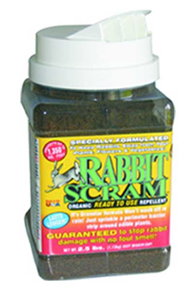 RABBIT SCRAM Americas finest Rabbit Repellent